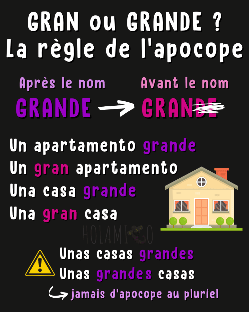 « Gran » ou « grande » en espagnol : lequel choisir